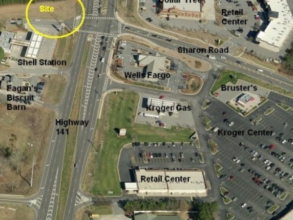 Land for Sale - Highway 141 and Sharon Road, Cumming GA